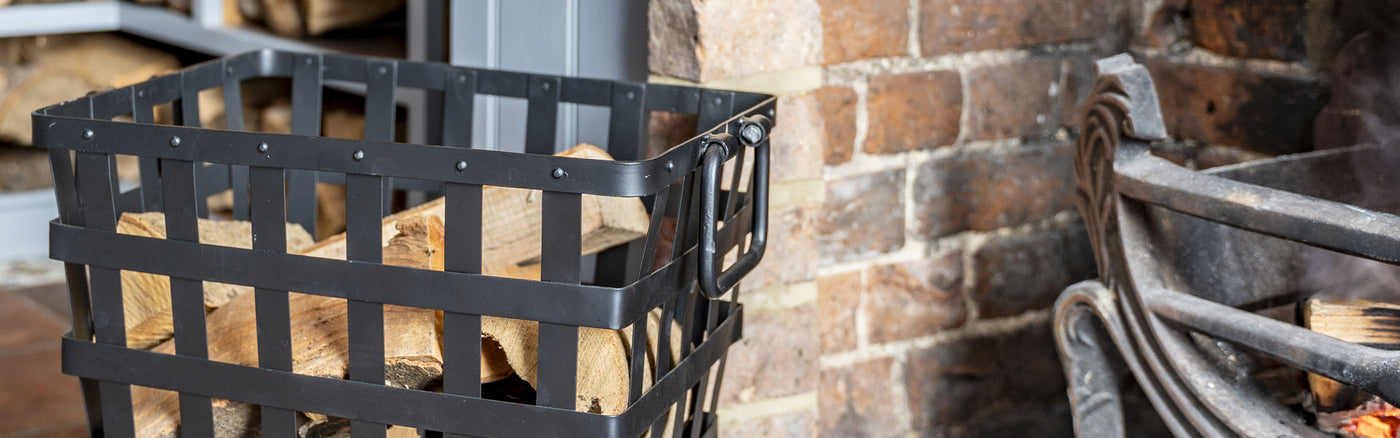 Log Baskets & Storage – Forge & Foundry Limited