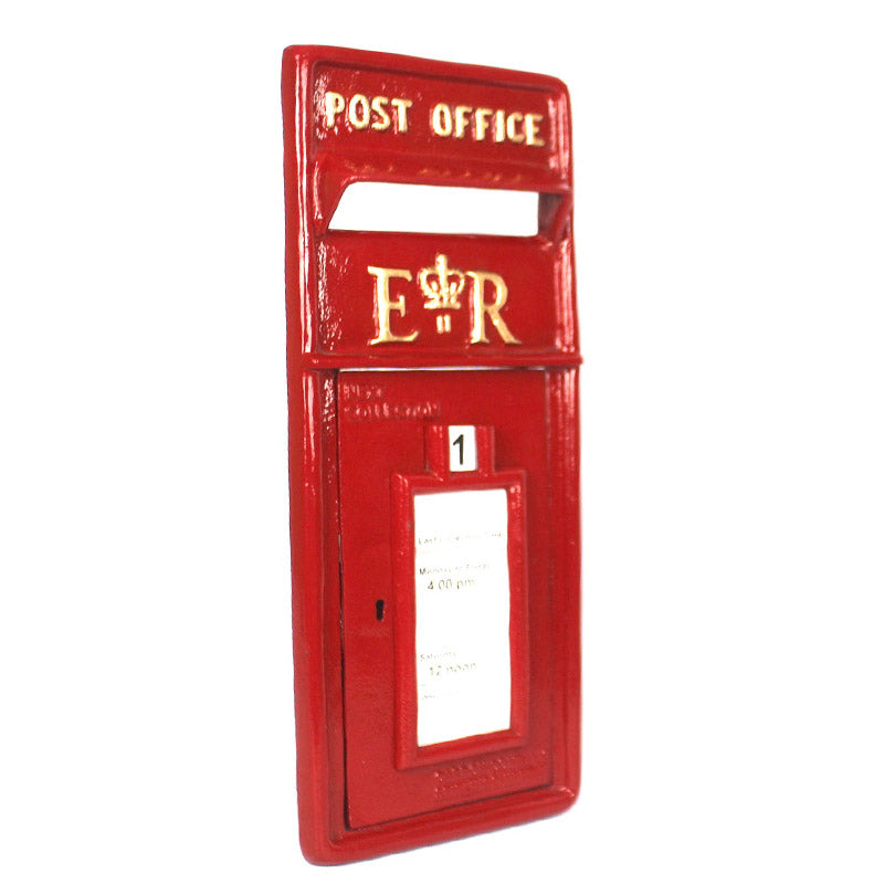 Elizabeth Regina Red ER Postal Front – Forge & Foundry Limited