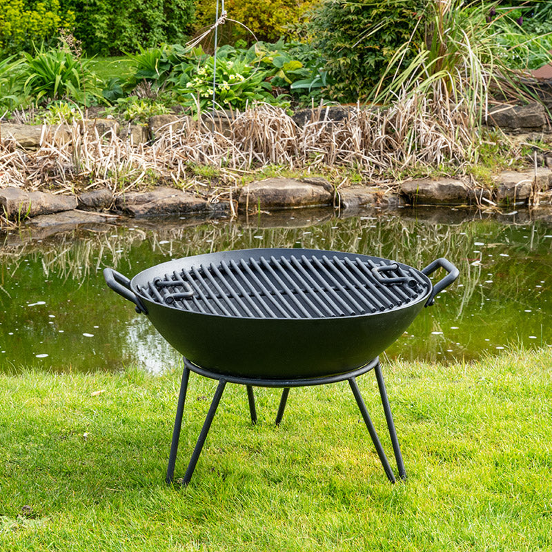 Steel Outdoor Garden Fire Pit – Forge & Foundry Limited