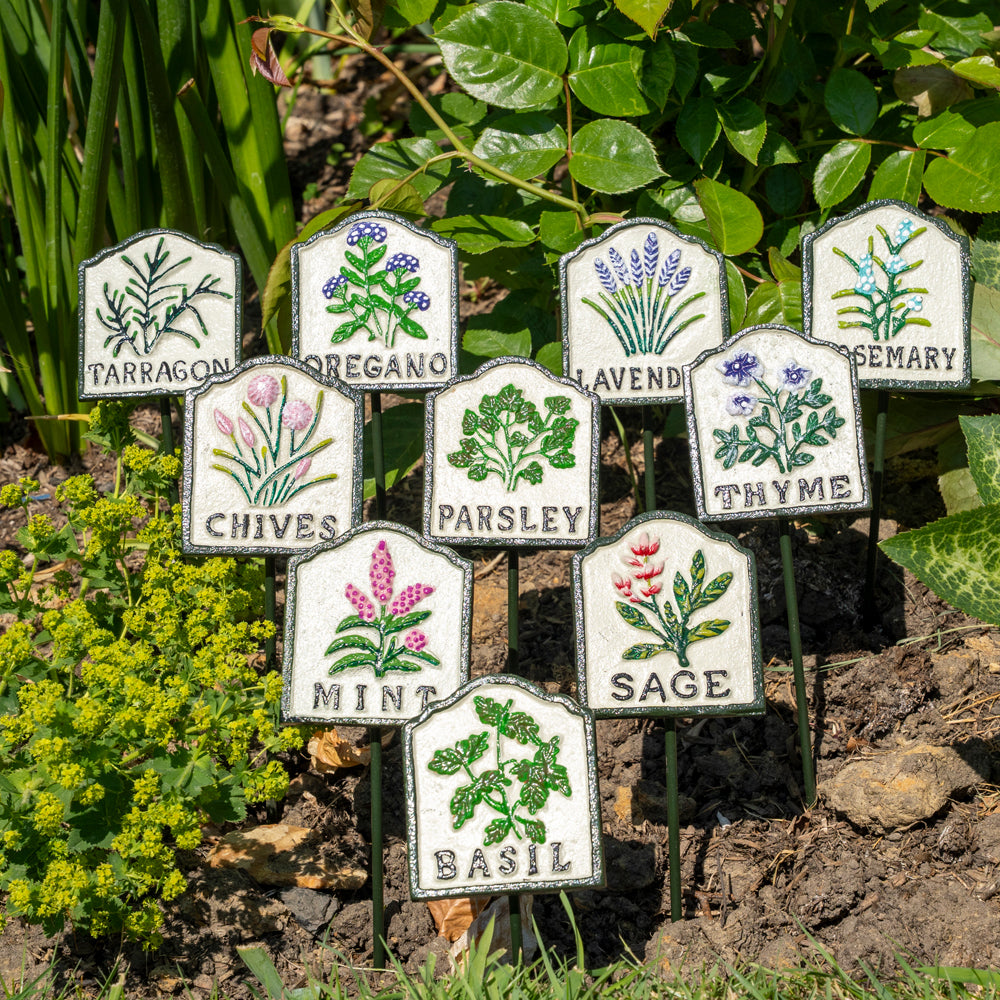 Set of Ten Herb Garden Markers – Forge & Foundry Limited