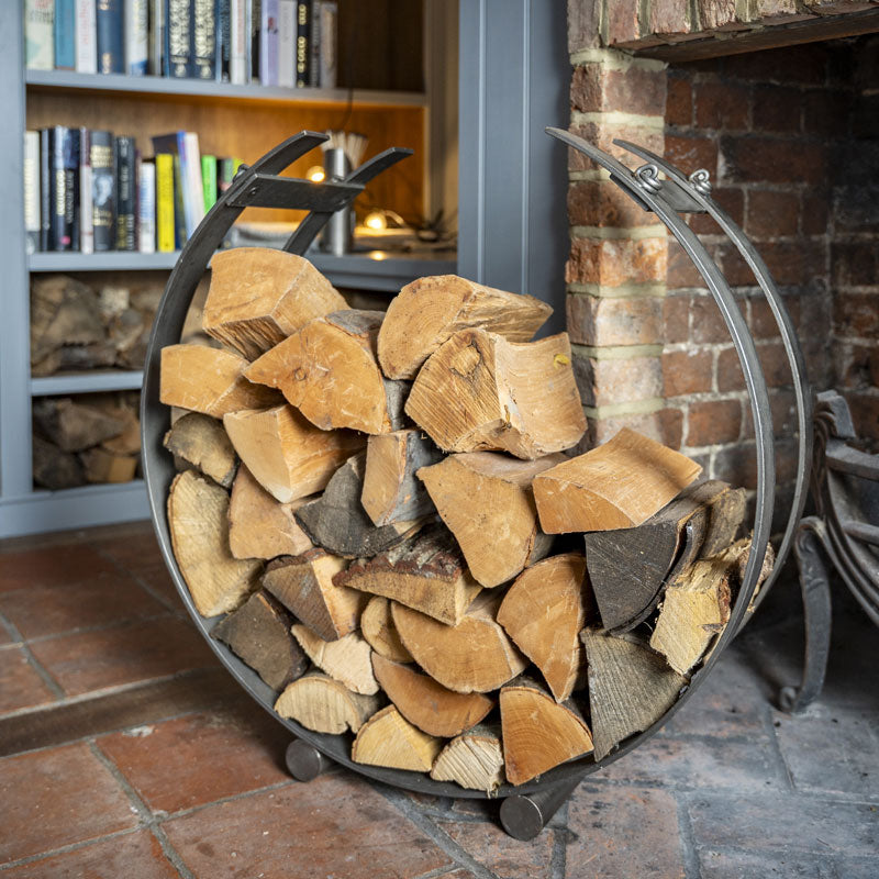Large Indoor Log Storage Holder – Forge & Foundry Limited