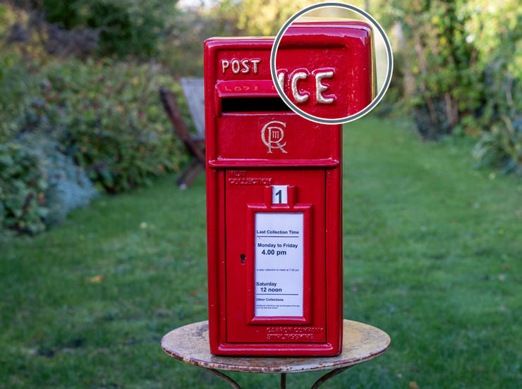 Red CR Post Box – Forge & Foundry Limited