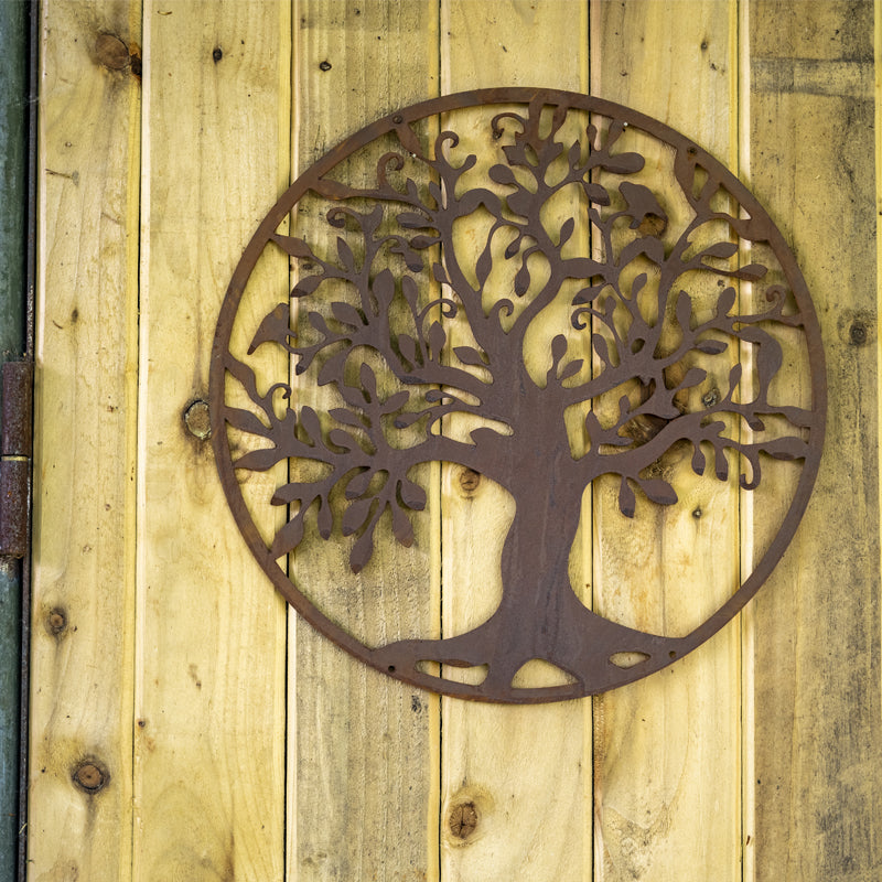Small Rustic Tree Of Life Wall Art Metal – Forge & Foundry Limited