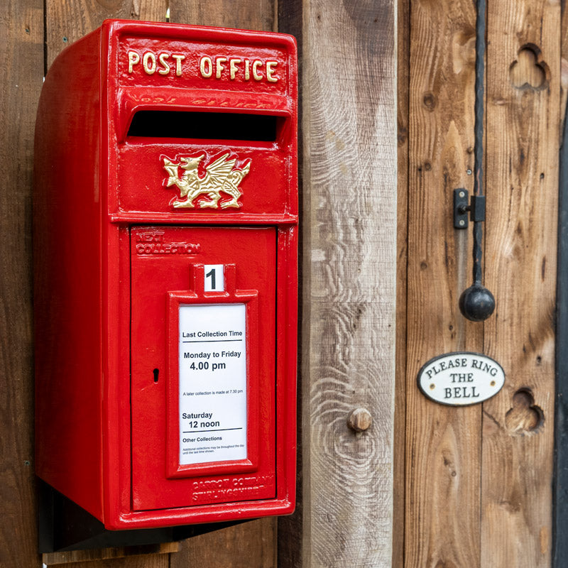 Welsh Red Post Box – Forge & Foundry Limited