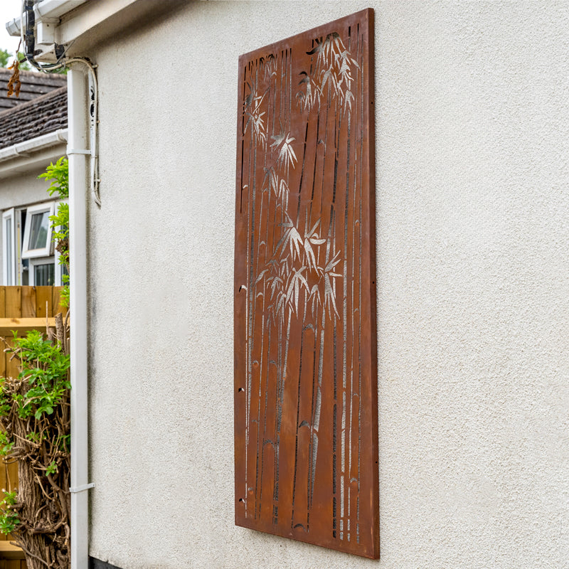 Bamboo Design Garden Screen Wall Art – Forge & Foundry Limited